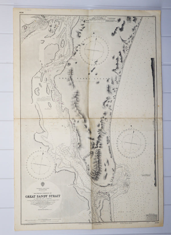 QLD - Great Sandy Strait - Southern Portion (Fraser Island) - 1030 Cha ...